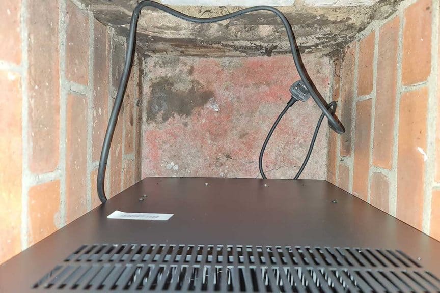 How To Install An Electric Fireplace Insert (In Existing Fireplace)