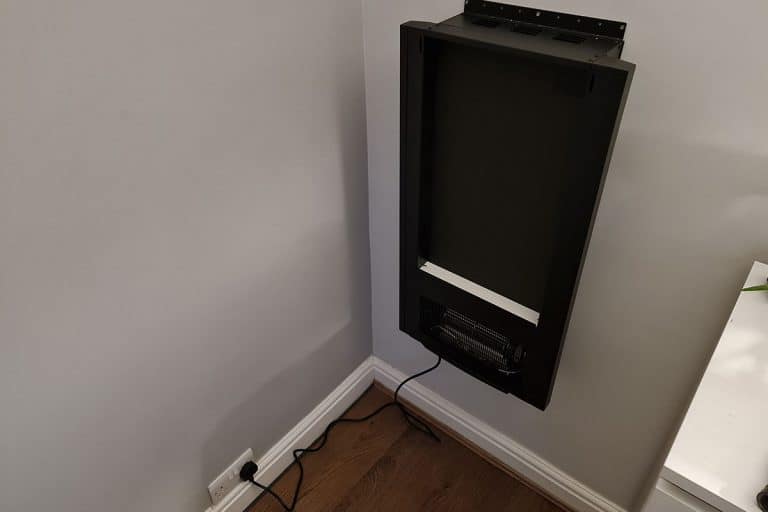 How To Install A Wall Mounted Electric Fireplace (With Pictures)